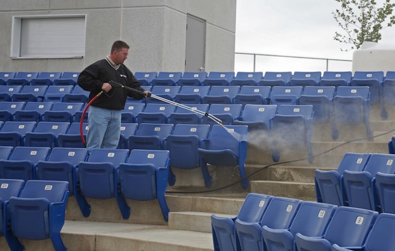 How To Bid Pressure Cleaning A Stadium
